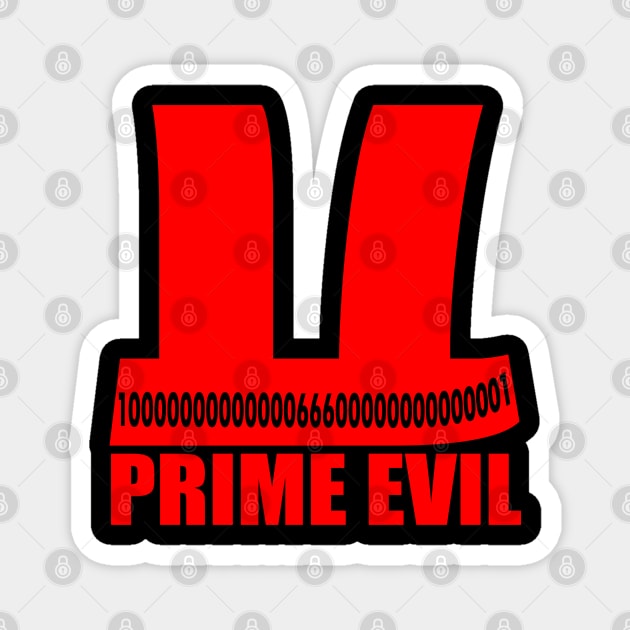 Belphegor’s Prime - Is it Prime Evil? - Math - Magnet | TeePublic