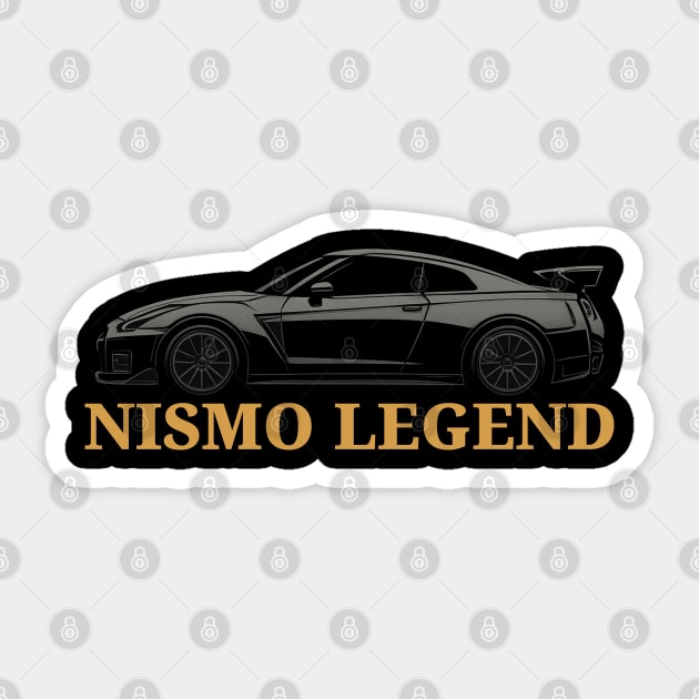 Nissan gtr nismo jdm car - Nissan Gtr Nismo - Sticker | TeePublic