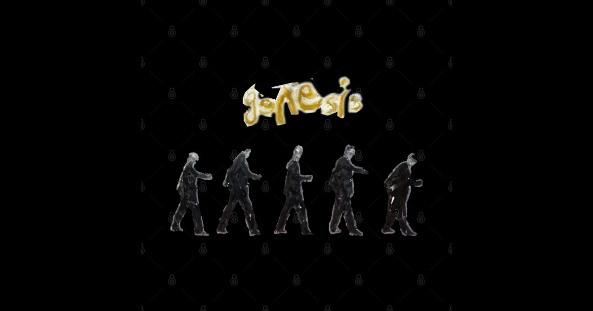 Vintage Genesis - Genesis - Sticker | TeePublic