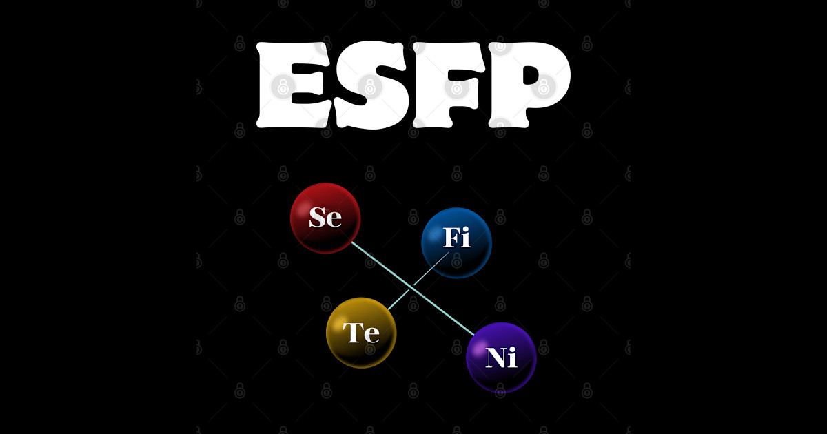 ESFP Cognitive Stack, MBTI Design - Esfp - Posters and Art Prints ...