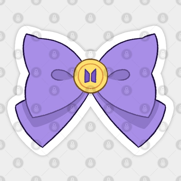 BTS army ribbon - Bts - Sticker | TeePublic