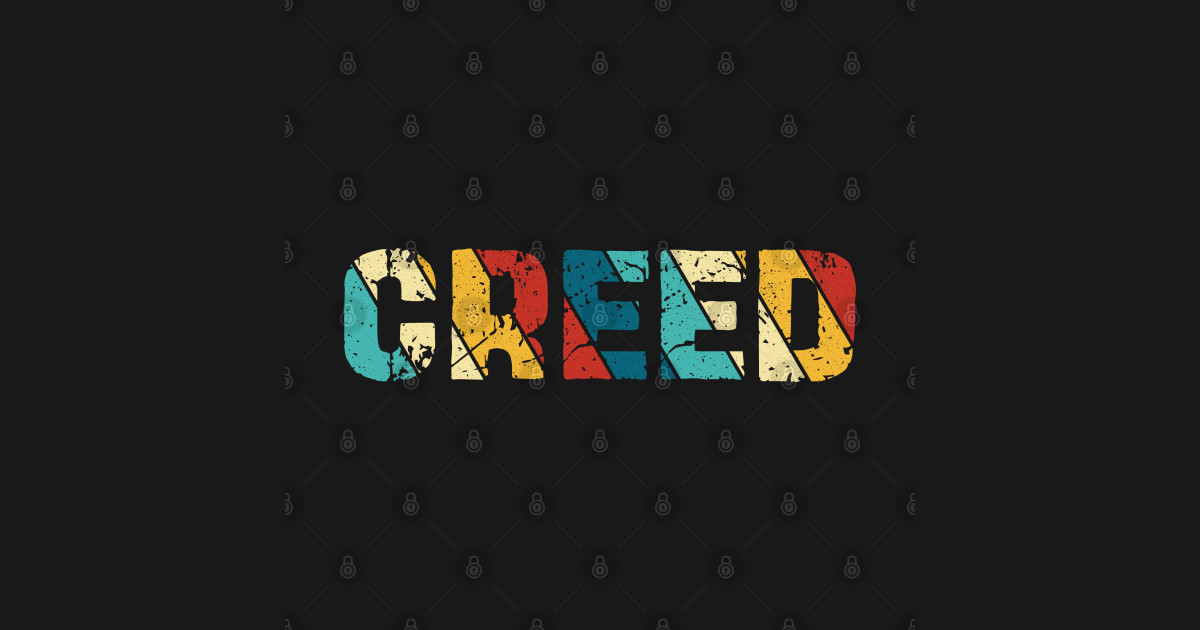 Retro Color - Creed - Creed - T-Shirt | TeePublic