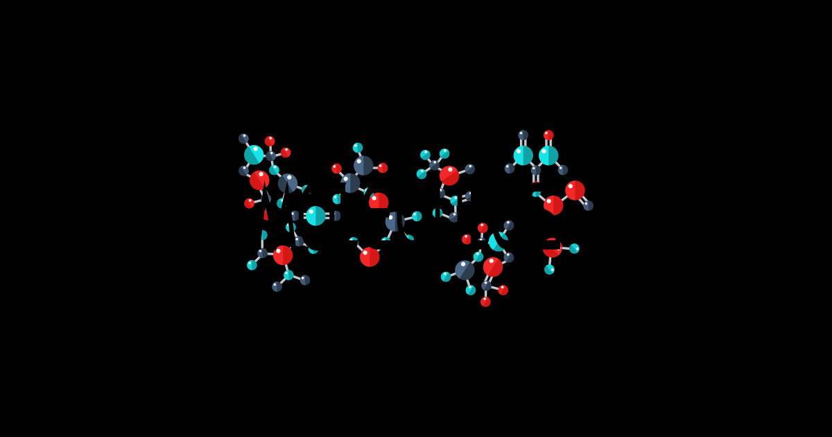 Molecules - Molecular - Sticker | TeePublic