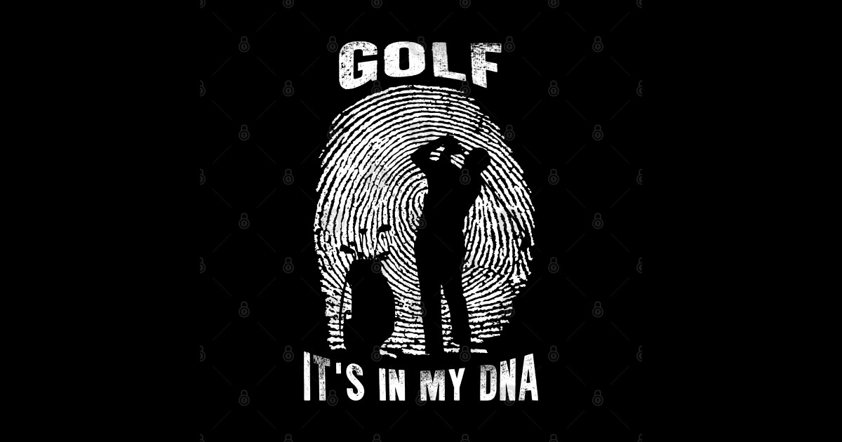 Golf DNA - Golf Dna - Sticker | TeePublic