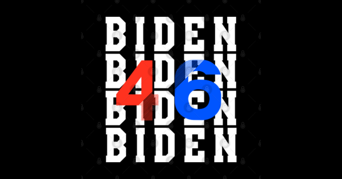Biden 46 #46# T-shirt - Biden 46 - T-Shirt | TeePublic