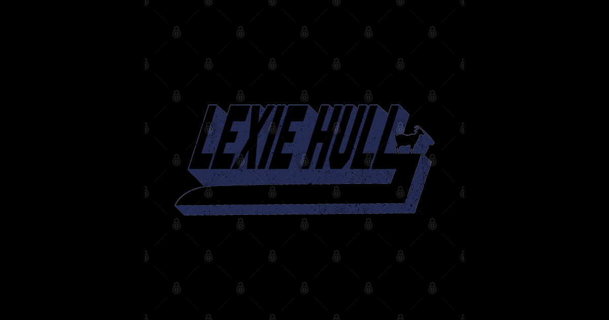 lexie hull typography FAN MADE - Lexie Hull - Sticker | TeePublic