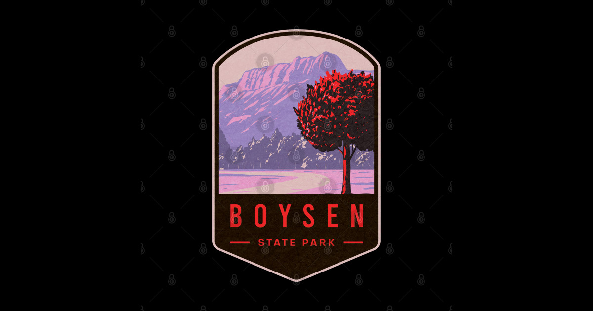 Boysen State Park - Boysen State Park - Sticker | TeePublic