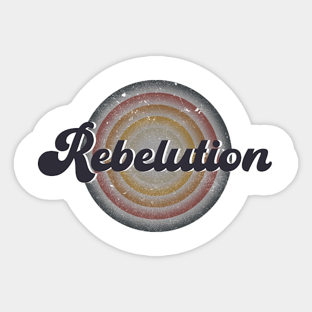 rebelution // vintage style - Rebelution - Sticker | TeePublic