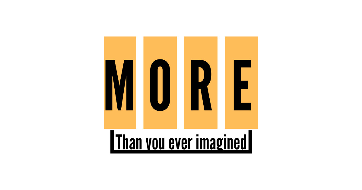 More than you think || motivational - Motivation - T-Shirt | TeePublic