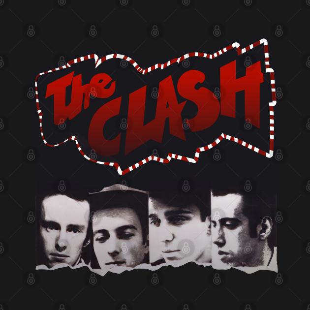 The Clash T-Shirt, UK Rock Band Album Concert Merch, The Clash Rock the ...