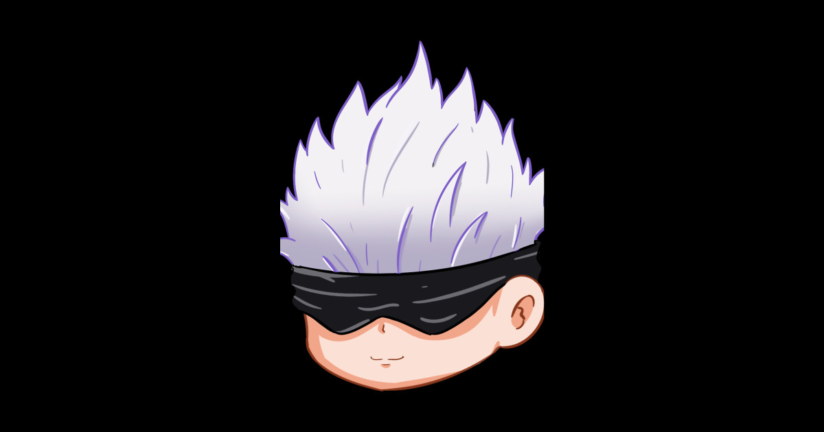 Gojo Satoru (Head Only) - Jujutsu Kaisen Chibi ver , jujutsu kaisen ...