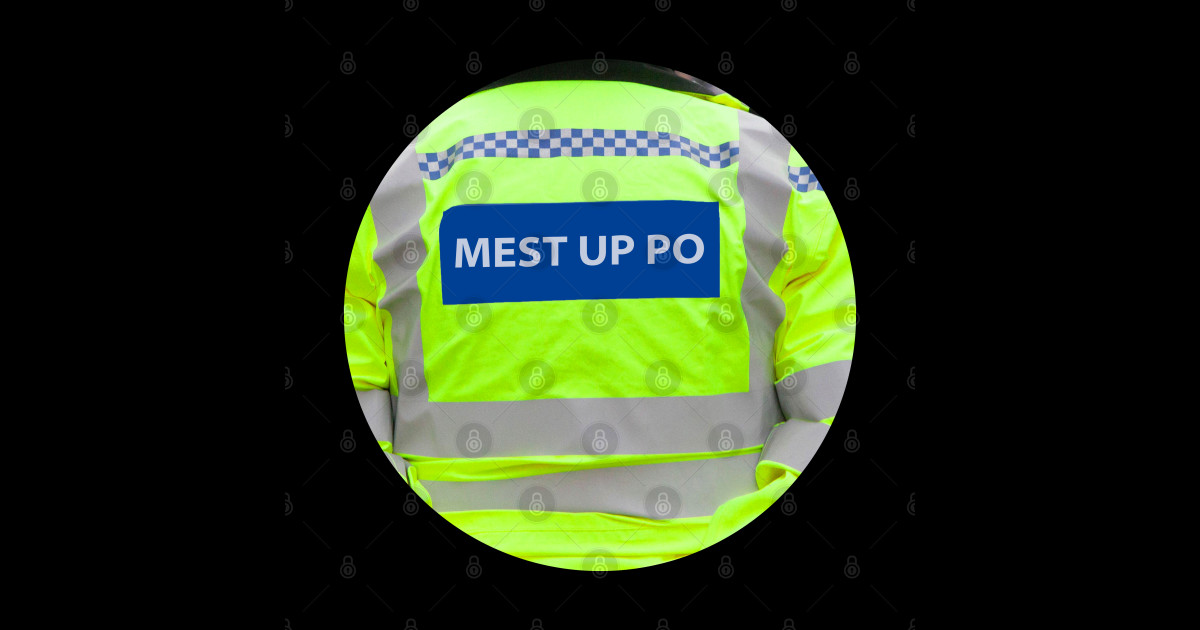 Messed Up Police - Acab - Sticker | TeePublic