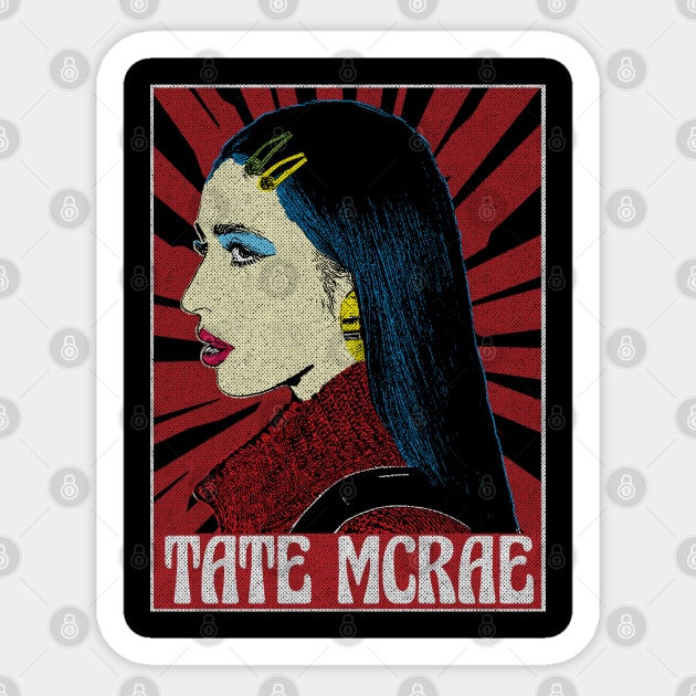 Tate McRae Pop ART - Tate Mcrae - Sticker | TeePublic