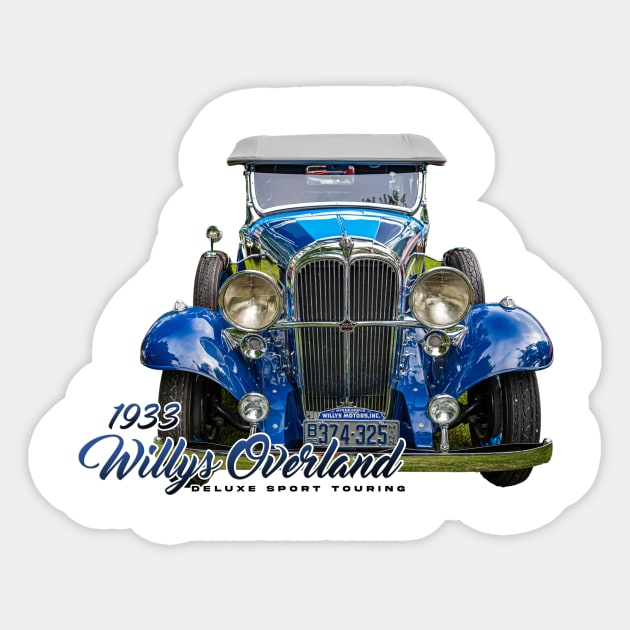 1933 Willys Overland Deluxe Sport Touring - 1933 Willys Overland ...
