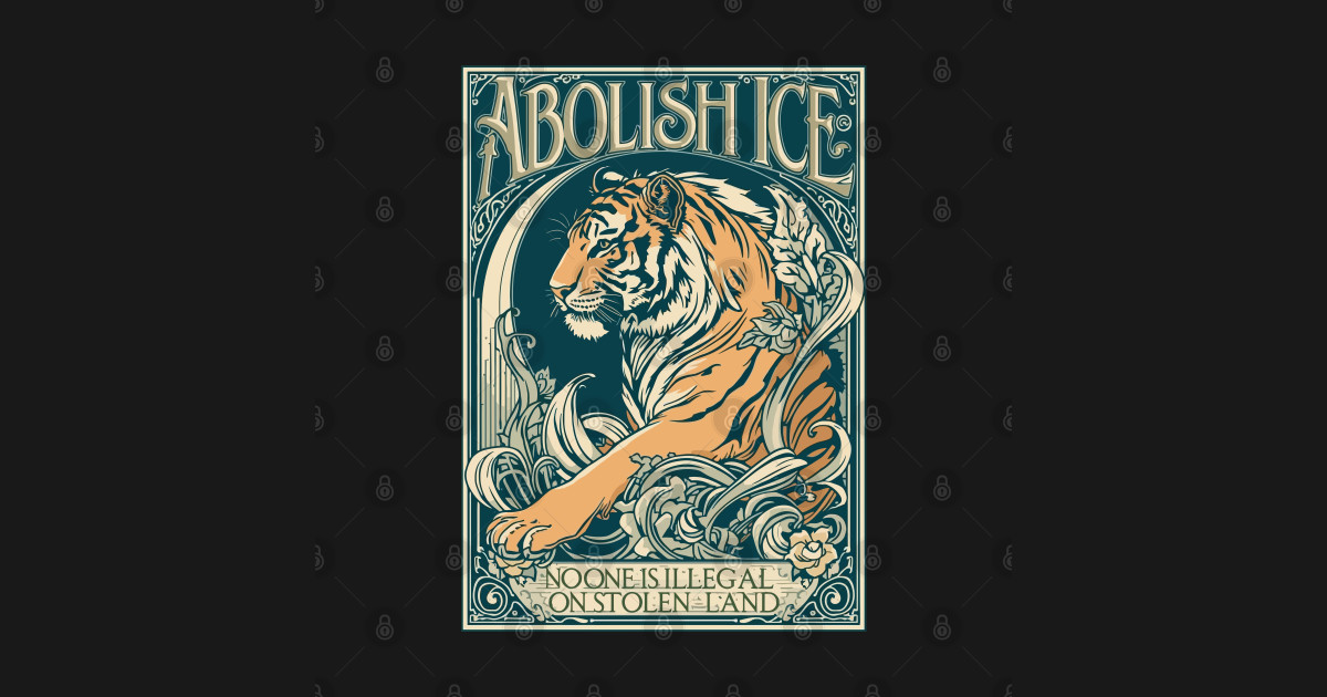 Abolish Ice - Abolish Ice - T-Shirt | TeePublic