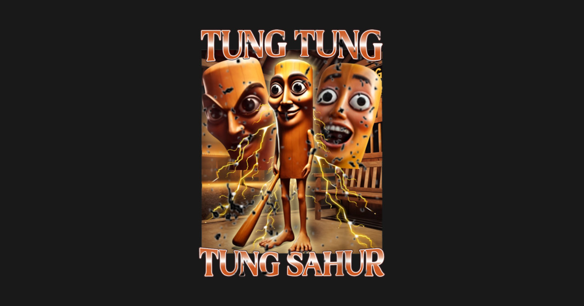 Tung Tung Tung Sahur Funny Brainrot Meme - Tung Tung Tung Sahur Funny ...