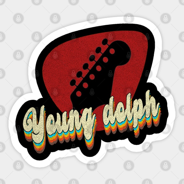 young dolph vintage - Young Dolph - Sticker | TeePublic