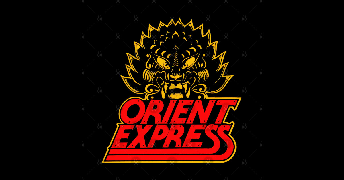 Orient Express Roller Coaster - Orient Express - Sticker | TeePublic