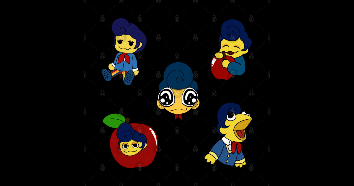 cute wally darling chibi pack - Chibi - T-Shirt | TeePublic