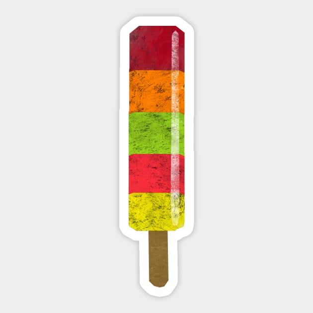 Ice lolly - traffic light - Popsicle - Sticker | TeePublic