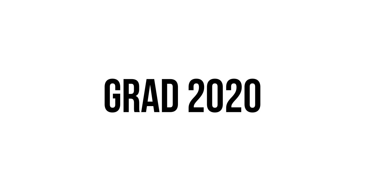 Grad 2020 Light - Graduate 2020 - T-Shirt | TeePublic