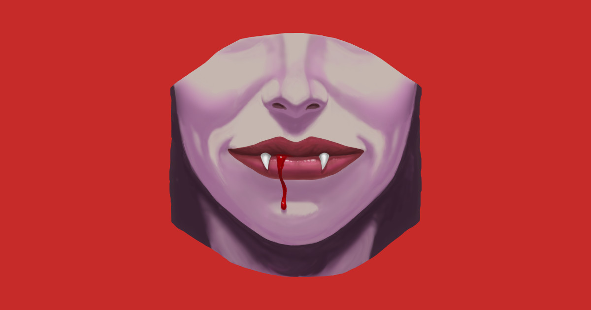The Lady Vamp Mask & - Vampire - T-Shirt | TeePublic