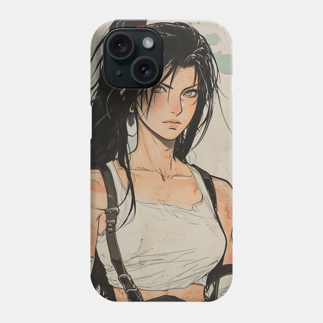 Final Fantasy VII Rebirth Tifa Lockhart Fanart - Tifa Lockhart - Phone ...