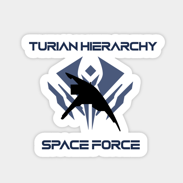 Turian Hierarchy Space Force - Mass Effect - Sticker | TeePublic