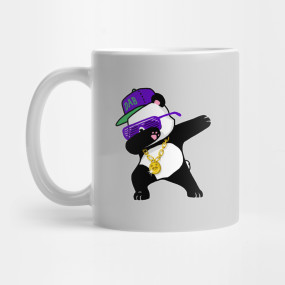 Dabbing Panda Funny Shirt Dab Hip Hop - Panda - Sticker | TeePublic