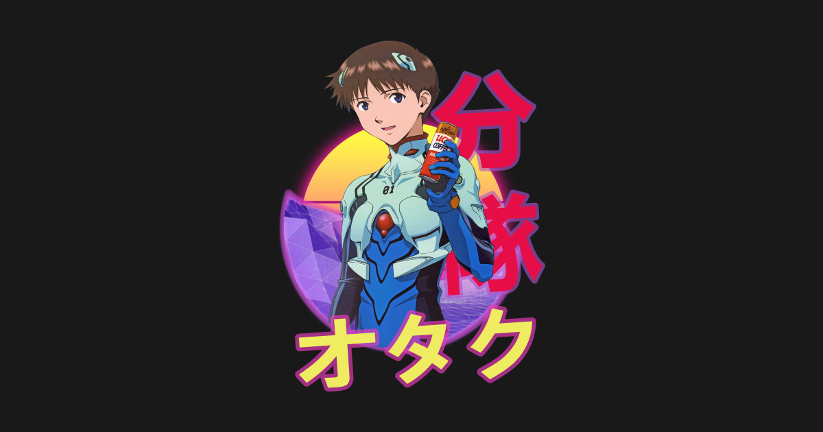 Shinji Ikari - Evangelion - Shinji Ikari - T-Shirt | TeePublic