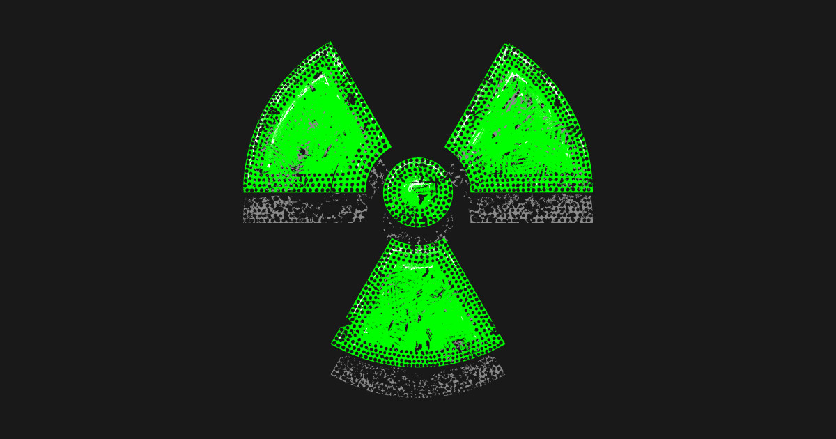 Radioactive Symbol - Radioactive - T-Shirt | TeePublic
