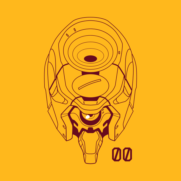 EVA_00 - Neon Genesis Evangelion - T-Shirt | TeePublic