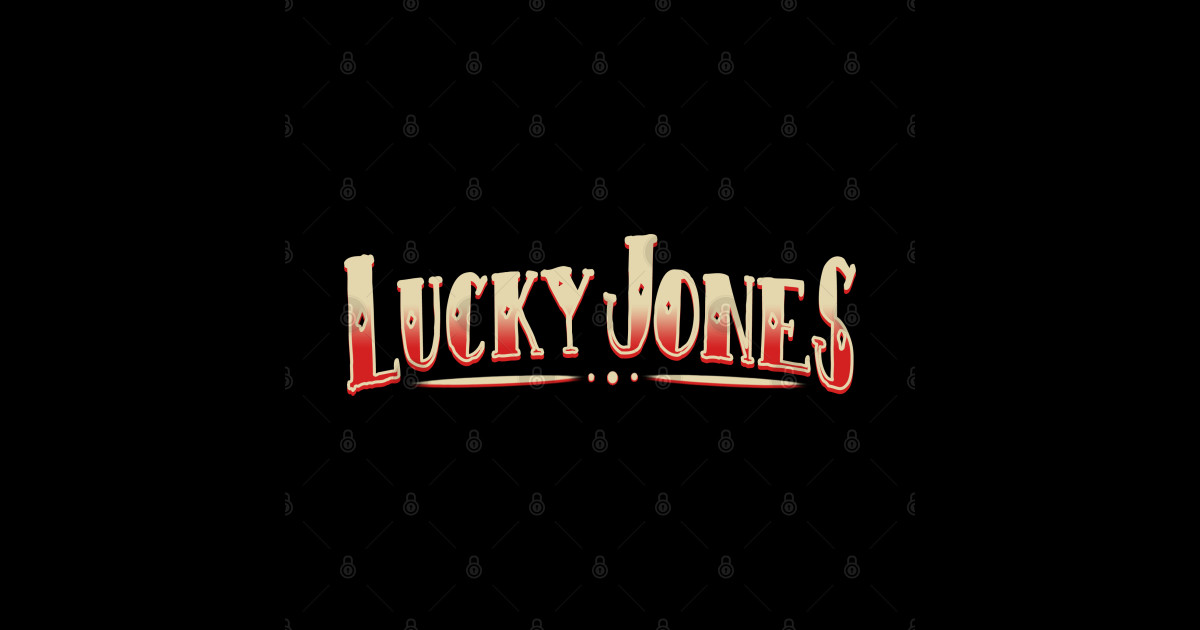 Lucky Jones Red Gradient - Lucky Jones - Sticker | TeePublic