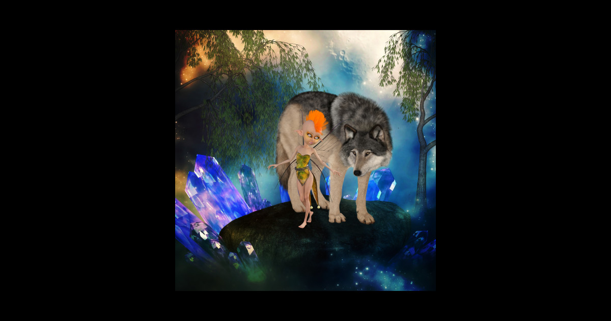 Two unlikely friends the fairy and the wolf - Two Unlikely Friends The ...