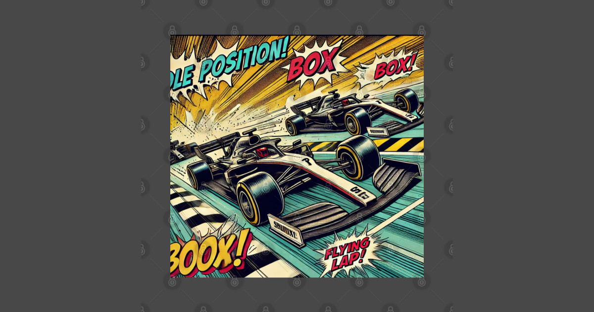 Comic Inspired F1 - F1 - T-Shirt | TeePublic