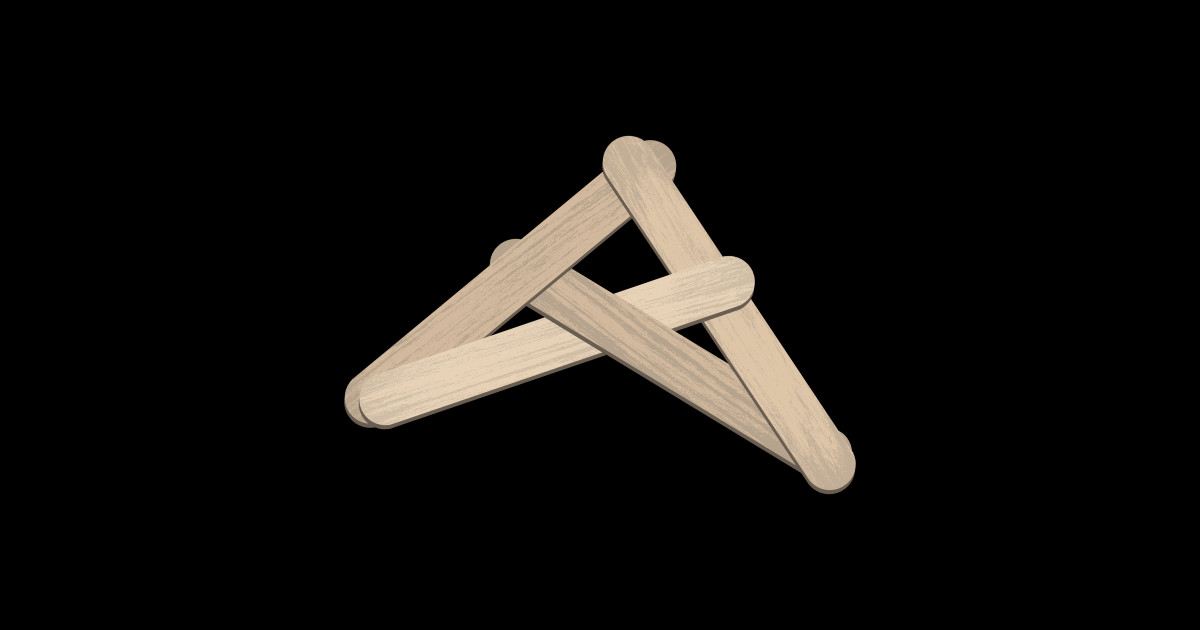 Ice Cream Stick Ninja Star - Ice Cream - Sticker | TeePublic