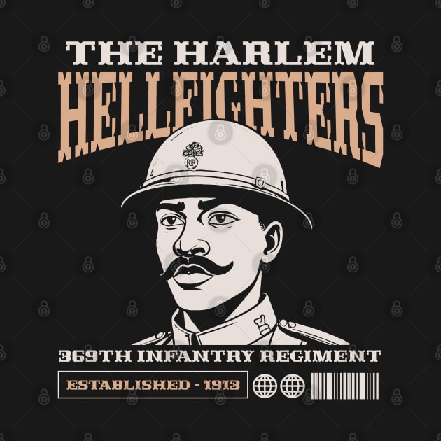 The Harlem Hellfighters - 369th Infantry Regiment - Ww1 - T-Shirt ...