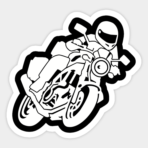 Motorcycle - Motorcycle - Sticker | TeePublic