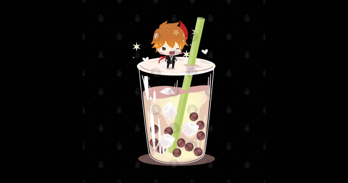 Genshin Impact Boba Childe - Genshin Impact - Sticker | TeePublic