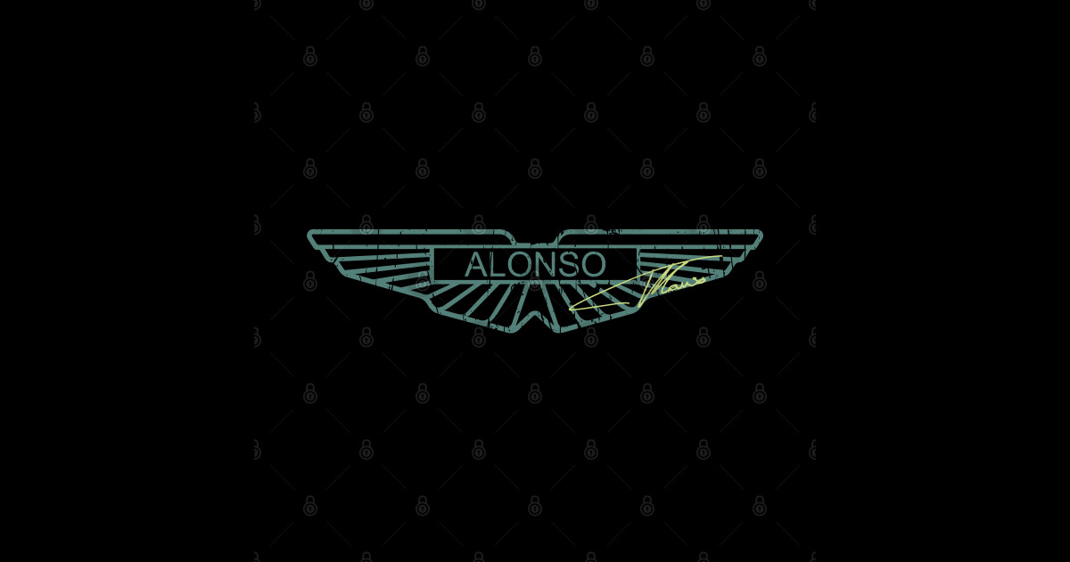 Alonso AM - Fernando Alonso - Sticker | TeePublic