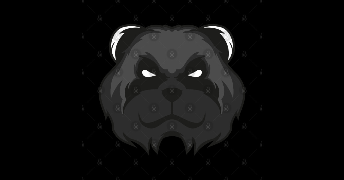 Angry Panda | Fierce Panda Mascot Logo & E-Sport Design - Angry Panda ...