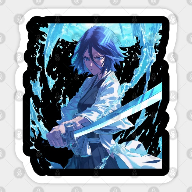 Kuchiki Rukia from Bleach - Rukia Kuchiki - Sticker | TeePublic
