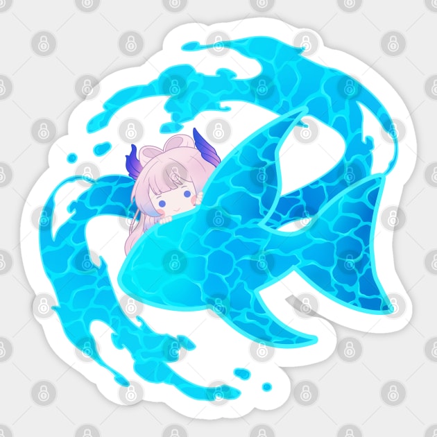 Genshin Impact - Sangonomiya Kokomi Fish - Genshin Impact Kokomi ...