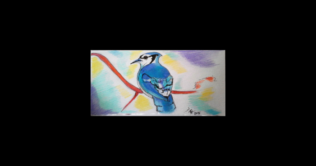 Blue Jay - Blue Jay - Sticker | TeePublic