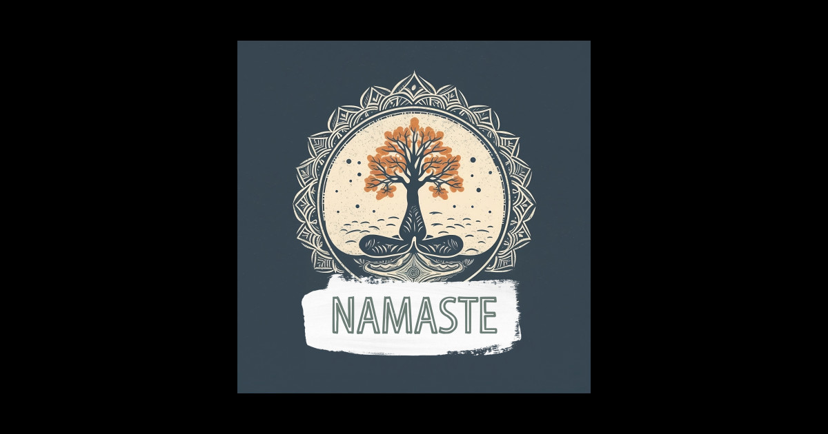 Namaste Yoga - Namaste Yoga - Sticker | TeePublic