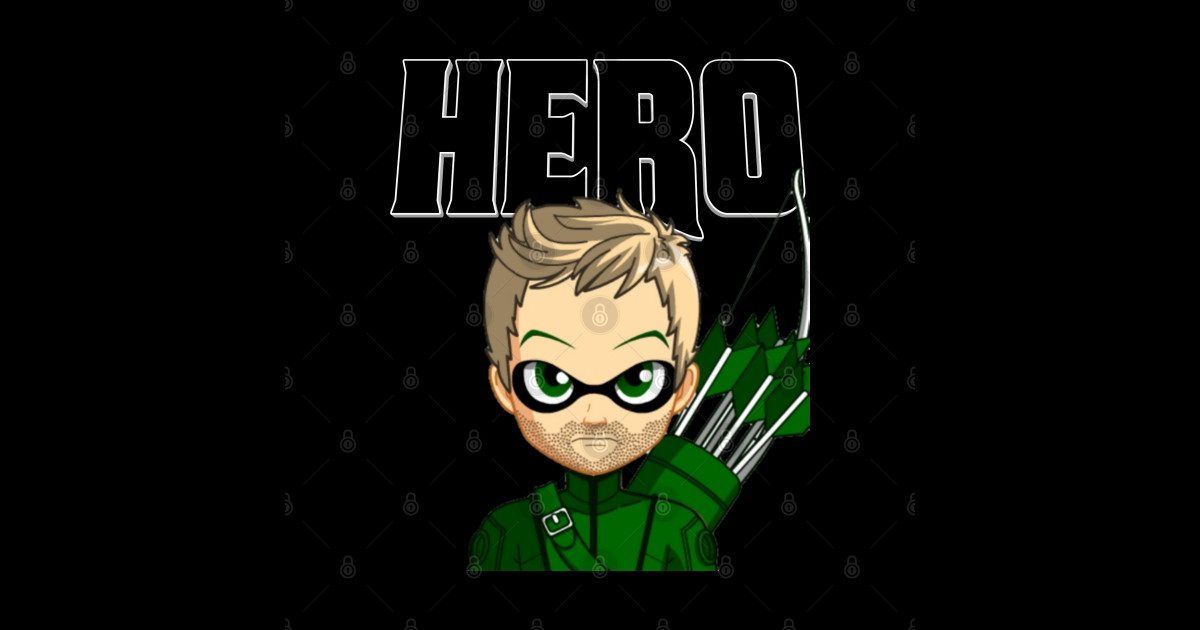 Hero - Green Arrow - Sticker | TeePublic