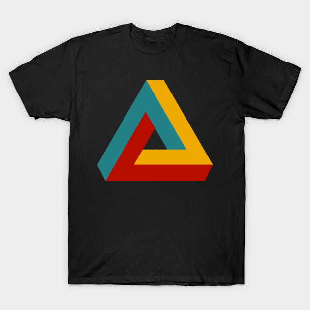 Penrose Triangle - Penrose Triangle - T-Shirt | TeePublic