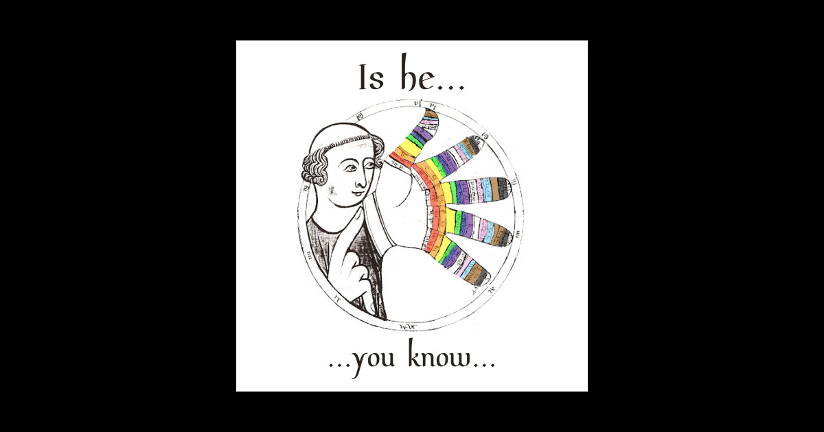 Is he...you know... - Music Major - Sticker | TeePublic