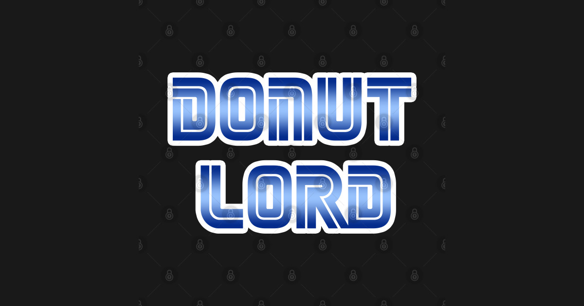 Donut Lord - Sonic - T-Shirt | TeePublic