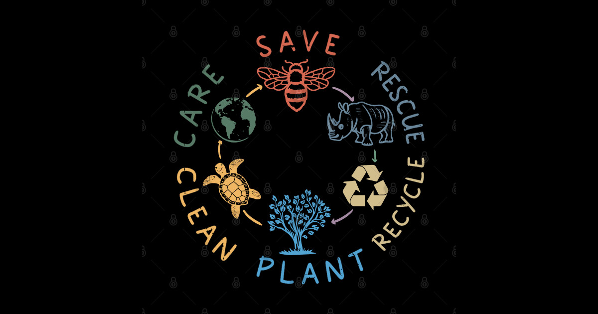Save Bees Rescue Animals Recycle Plastic Earth Day - Save Bees Rescue ...